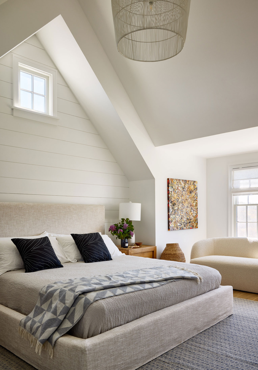 Cliff House Nantucket Interior Design by Interior Designer Audrey Sterk.