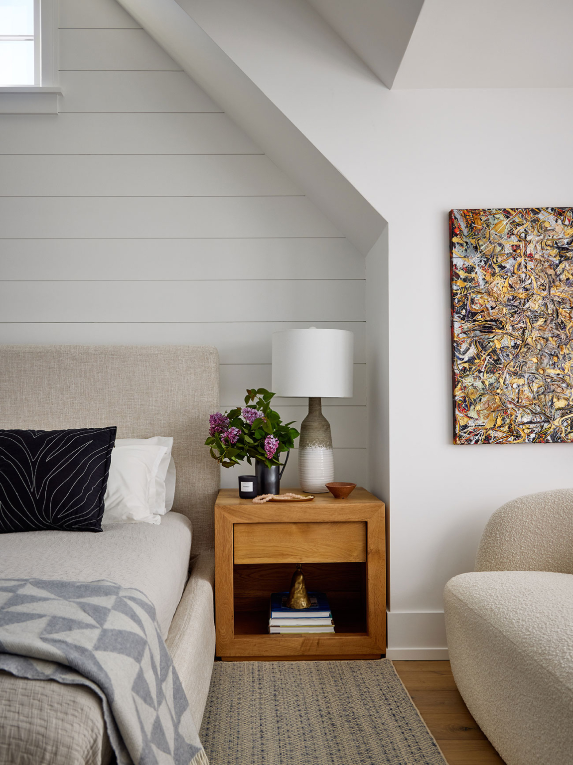 Cliff House Nantucket Interior Design by Interior Designer Audrey Sterk.