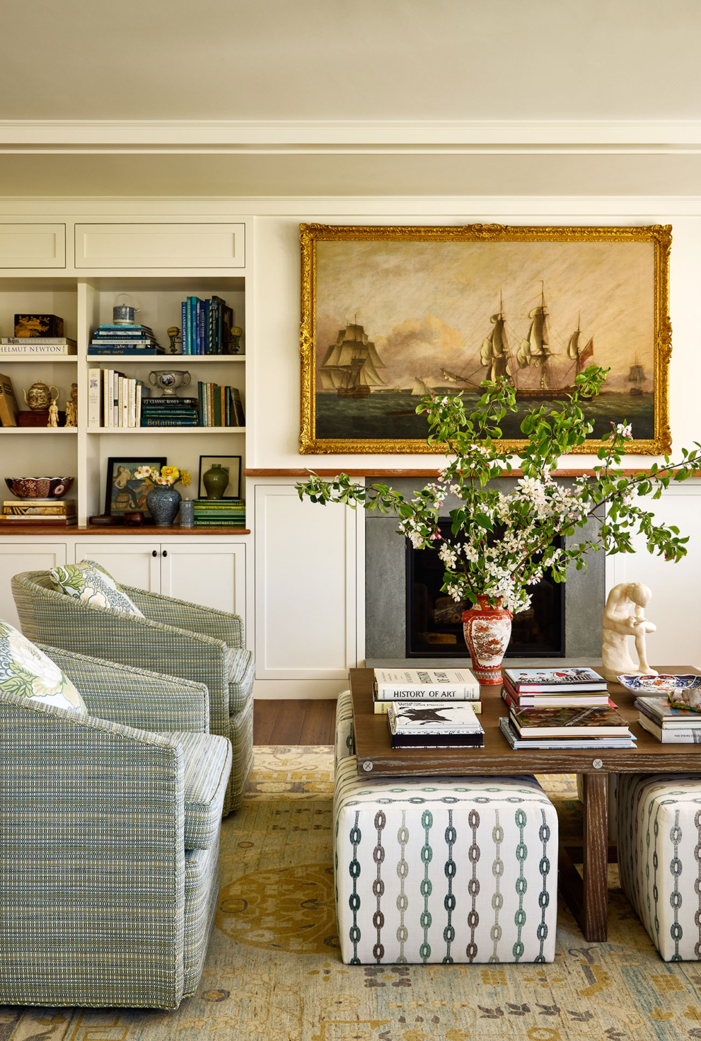Traditional Home With Nantucket Interior Design by Audrey Sterk
