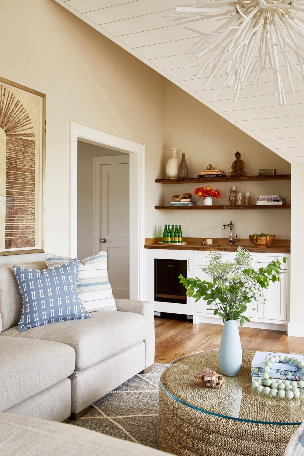 Beachscene, A Nantucket Interior Design Project By Audrey Sterk.